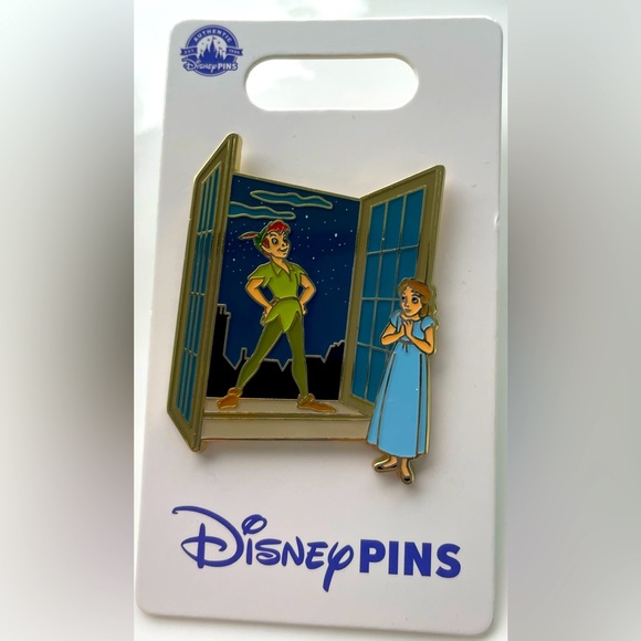 Disney | Accessories | Disney Peter Pan In Window With Wendy New London ...